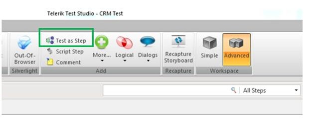How to use a smaller test as Step of bigger test in Test Studio ...