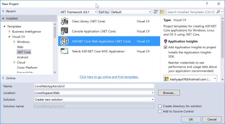 How To: Use Kendo UI Core in ASP.NET MVC Core | Helping Ninja Technologists